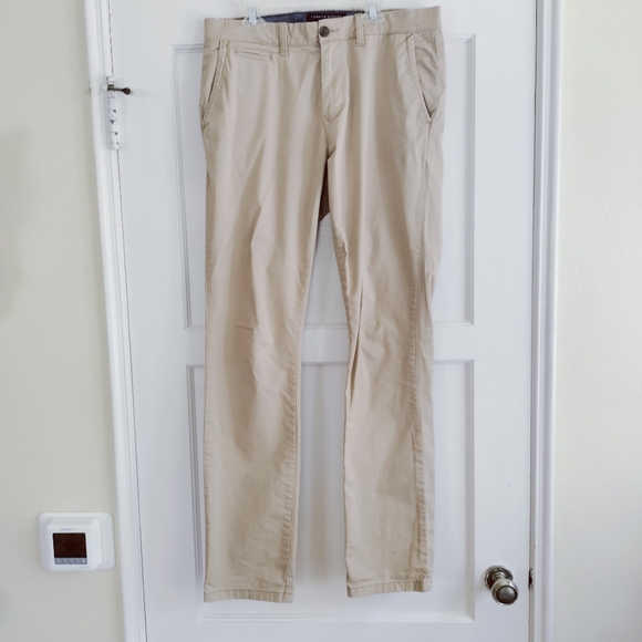 Tommy Hilfiger | Pants | 45 Tommy Hilfiger Slim Fit Tan Chinos | Poshmark